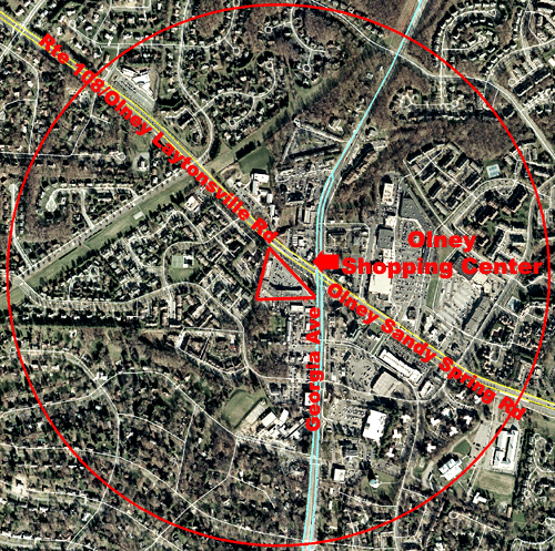 Saul Centers Inc. - Olney Shopping Center - Olney, Maryland